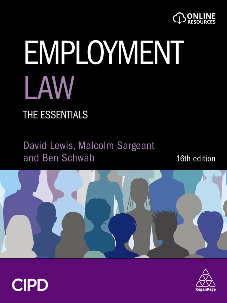 David Balaban Lewis, Malcolm Sargeant, Ben Schwab - Employment Law - The Essentials-CIPD - Kogan ...