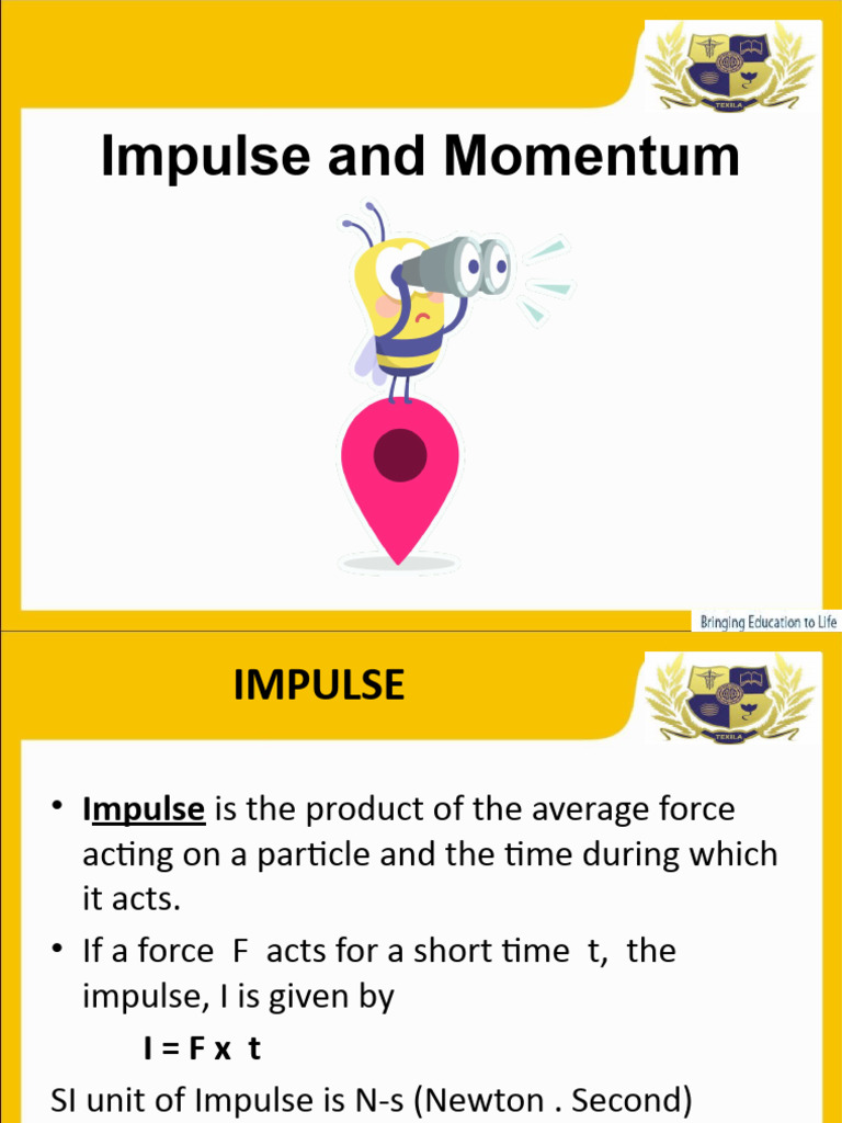 Impulse and Momentum Explained | PDF | Momentum | Force