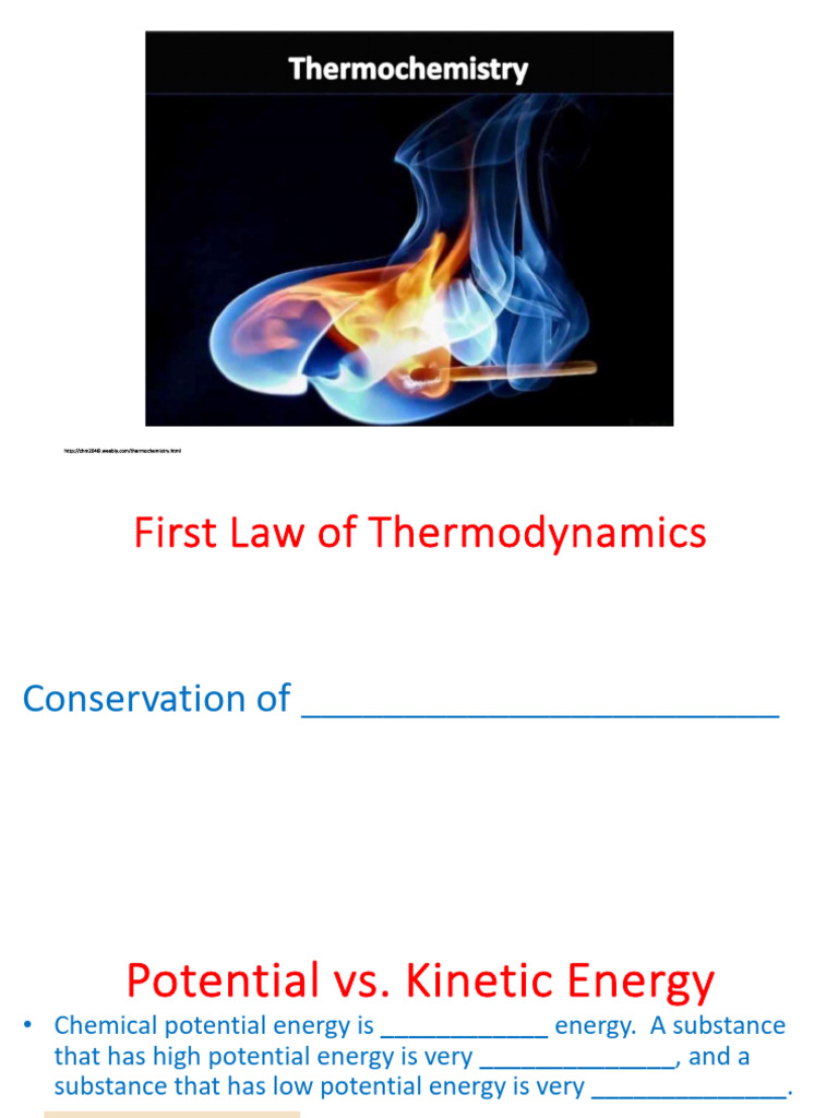 Thermochemistry Intro Presentation | PDF | Heat | Enthalpy