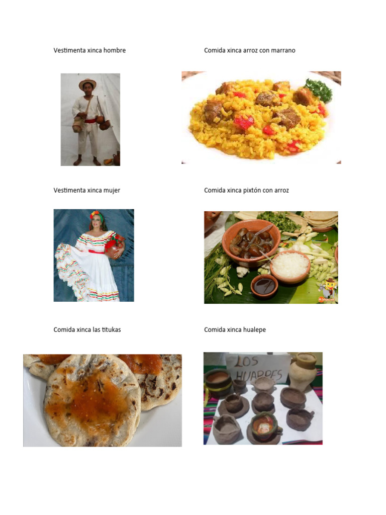 Comida Xinca | PDF