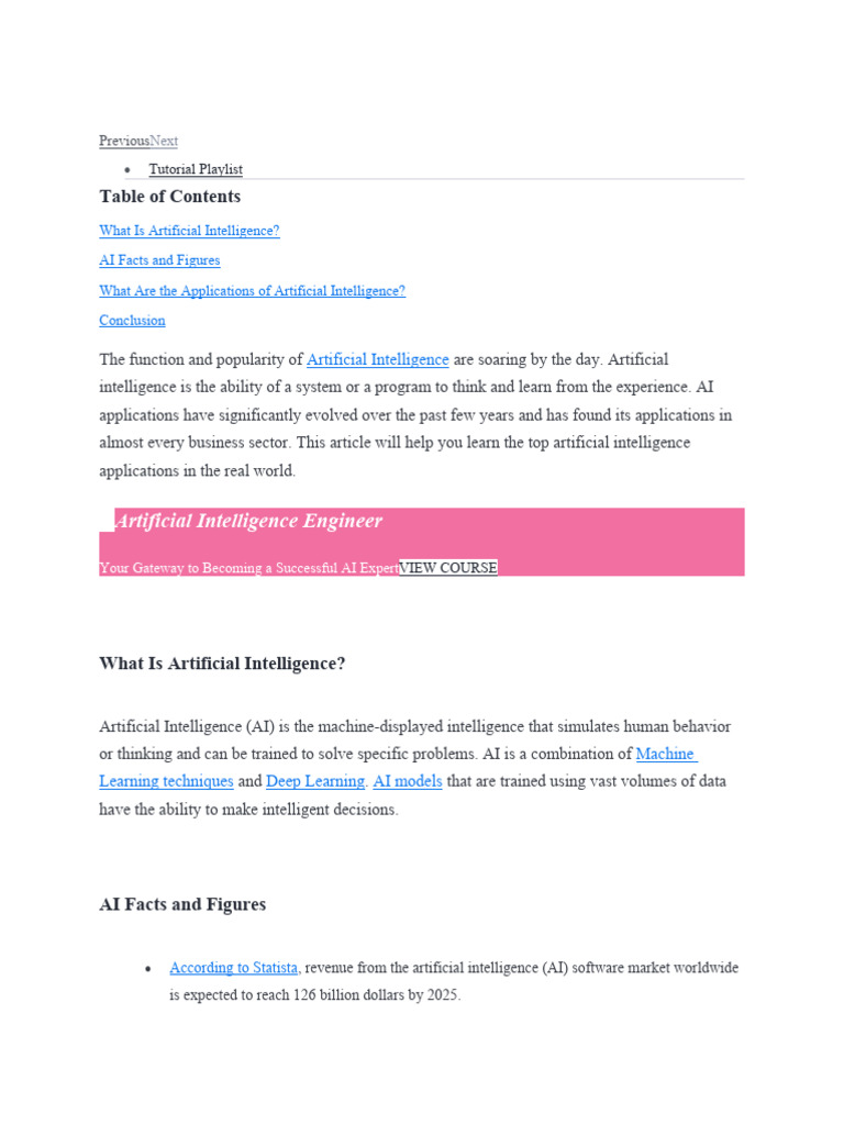 AI note | PDF | Artificial Intelligence | Intelligence (AI) & Semantics