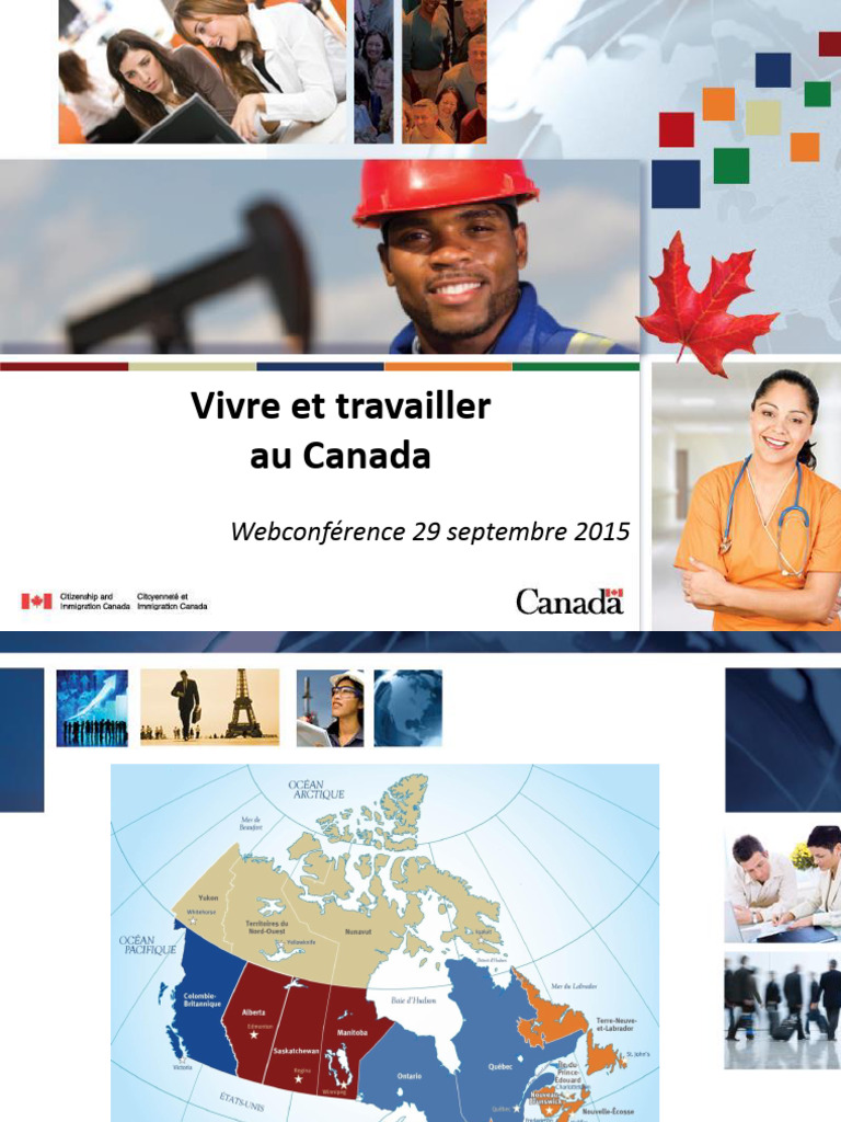 Vivre et travailler au Canada : Guide 2015 | PDF | Économie
