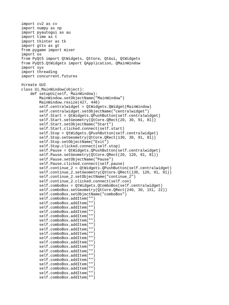PyQt5 GUI with Character Selector | PDF | System Software | Graphical User Interfaces