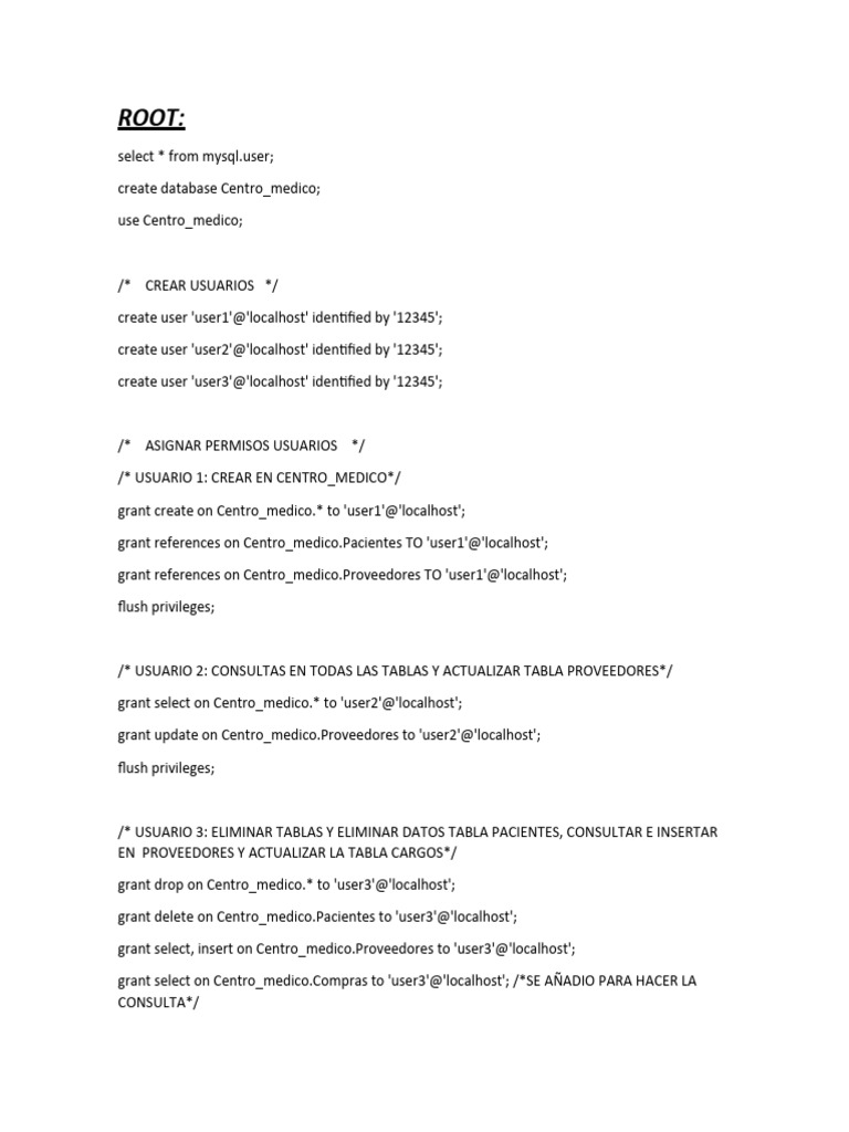 ROOT | PDF | Bases de datos | Software de gestión de datos