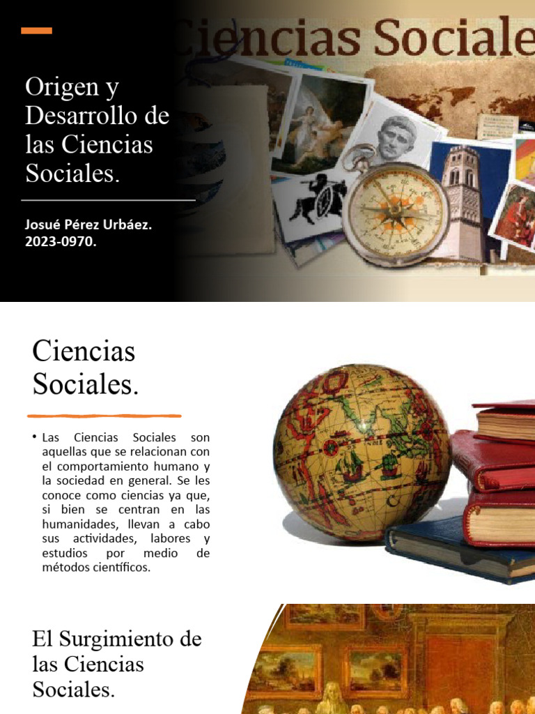 Origen y Desarrollo de las Ciencias Sociales (MUÑECON) | PDF | Science ...