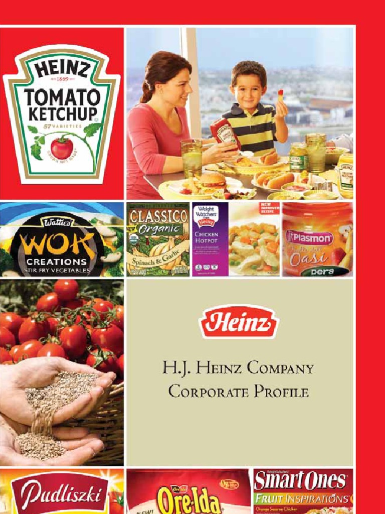 Heinz Corporate Profile | PDF | Heinz | Tomato