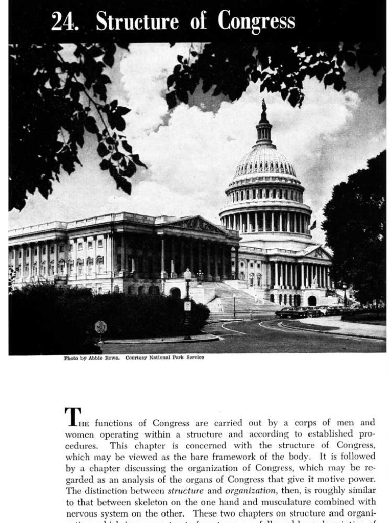 Structure of Congress | PDF | United States Congress | American Government