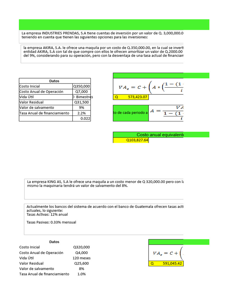 Ejercicio de Rentas Perpetuas y Costo Capitalizable | PDF | Economias | Inversiones