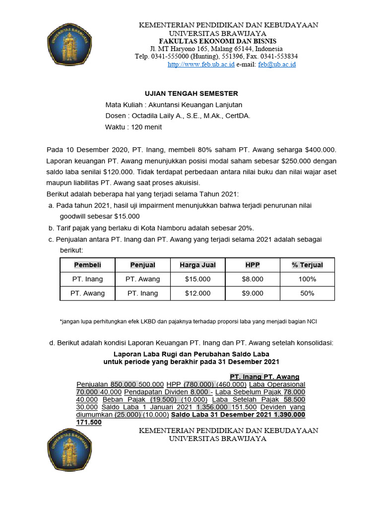 Uts Akl - 2024 | PDF