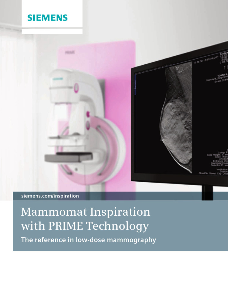 Mammomat Inspiration | PDF | Mammography | Breast Cancer