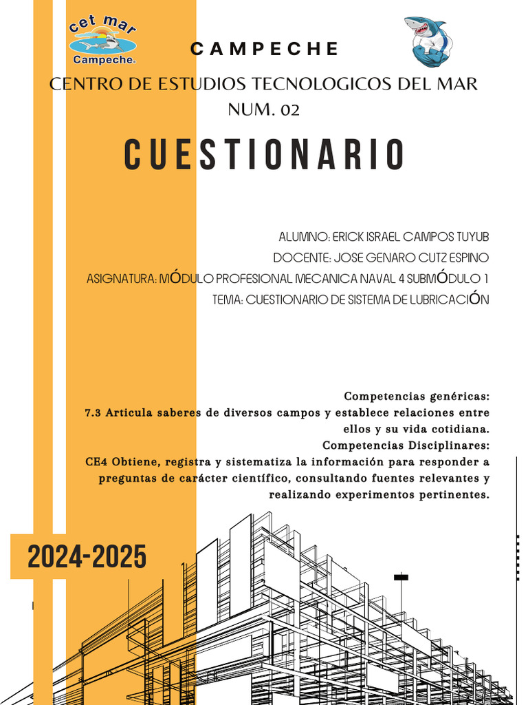 Cuestionario Act 16 MN4 SB1 | PDF | Lubricante | Rodamiento (Mecánico) Cuestionario Act 16 MN4 SB1 | PDF | Lubricante | Rodamiento (Mecánico)