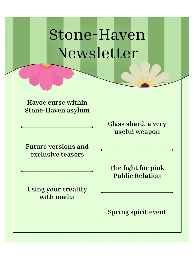 Spring Theme Newsletter | PDF