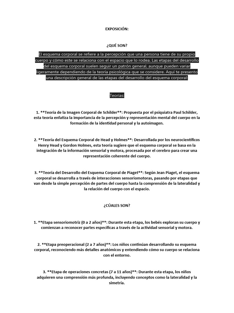 EXPOSICIÓ1 | PDF | Esquema (psicología) | Percepción