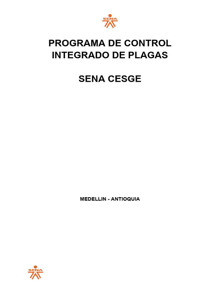 Programa de Control Integrado de Plagas | PDF | Hormiga | Insectos