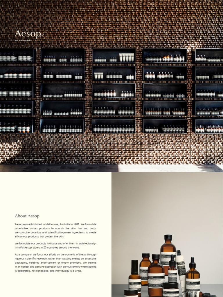 About Aesop | PDF