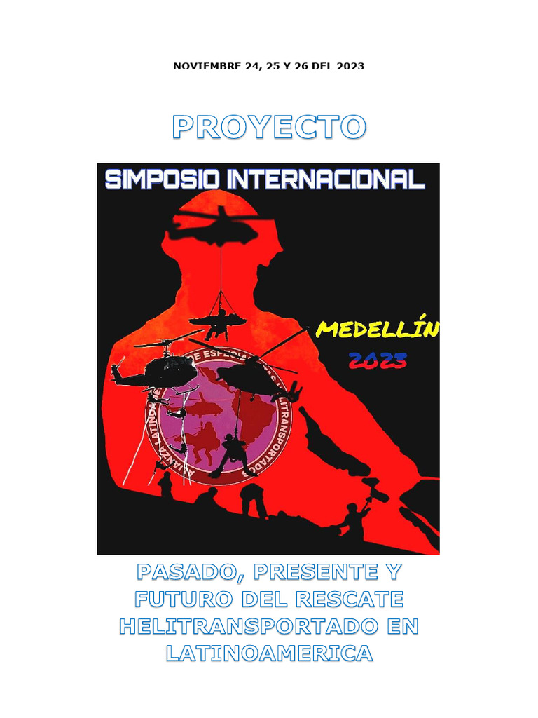 Proyecto Simposio | PDF
