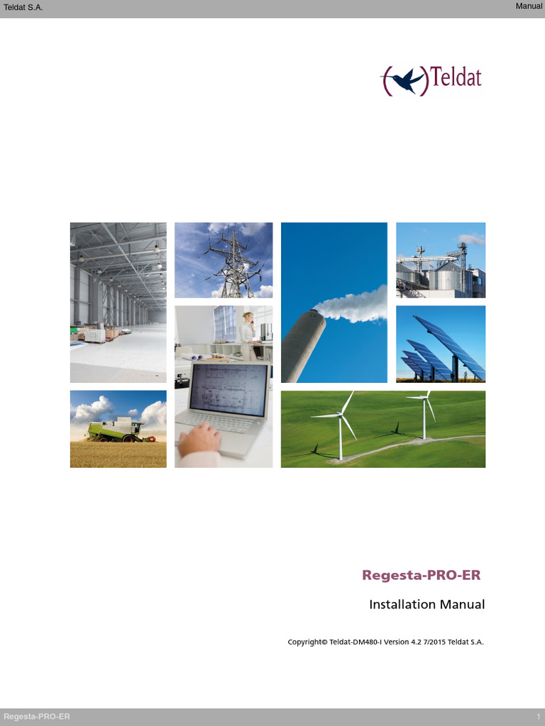 Teldat Dm480-I REGESTA PRO ER Installation | PDF | Power Supply | Antenna (Radio)