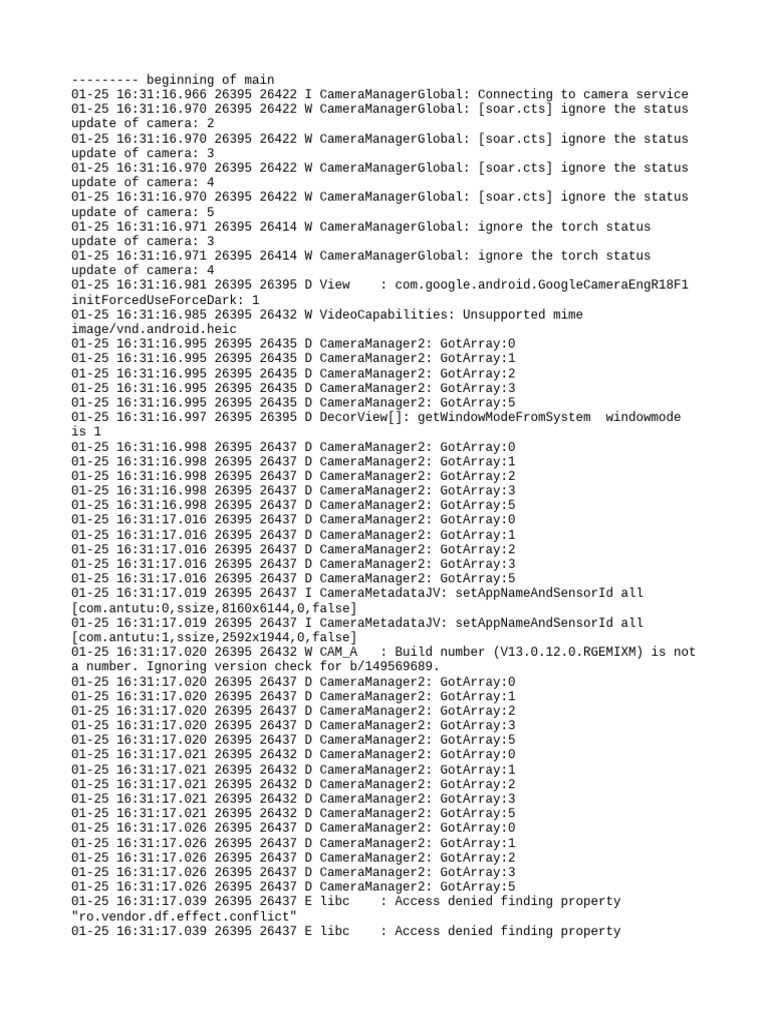 Log Cat 1706171476899 | PDF | Computer Architecture | Software