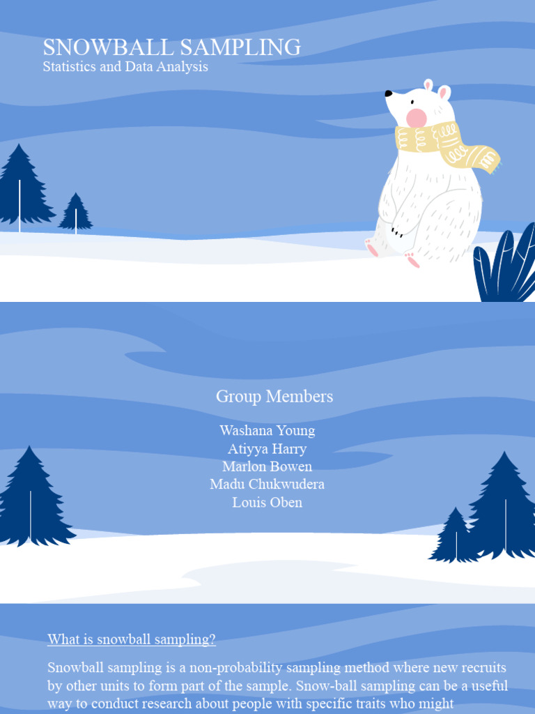 Snowball Sampling | PDF | Sampling (Statistics) | Statistics