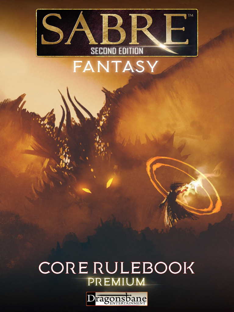 Sabre 2E Fantasy Premium | PDF | Elf (Dungeons & Dragons) | Dwarf ...
