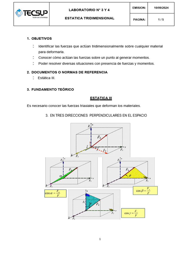 Glab S03 S04 Dgonzales 2023 1 | PDF | Vector Euclidiano | Laboratorios
