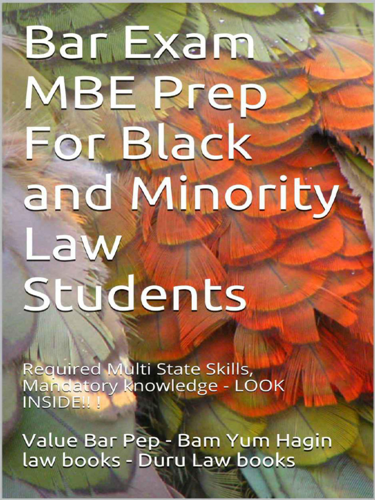 Bar Exam MBE Prep For Black and - Duru Law Books, Value Bar Pep | PDF | Manslaughter | Double ...