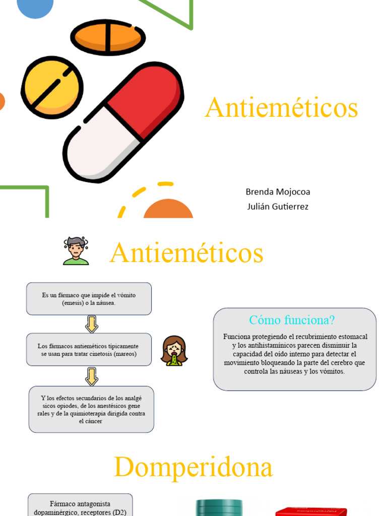 Farmacologia Antiemeticos | PDF | Medicina CLINICA | Drogas