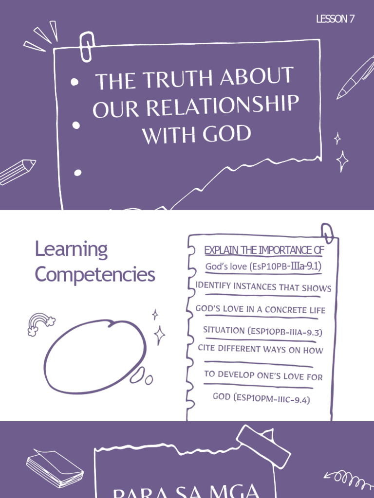 The Truth About Our Relationship With God | PDF | Ten Commandments | God