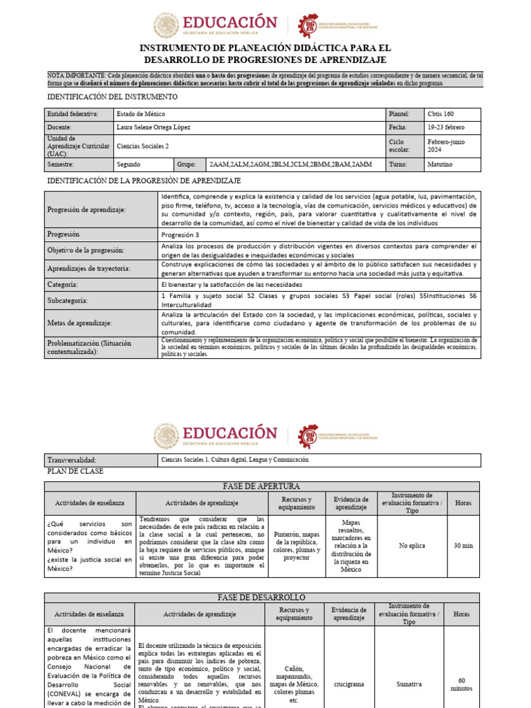 Progresion3 CSII ACTUALIZADA | PDF | Desigualdad social | Discriminación y relaciones raciales
