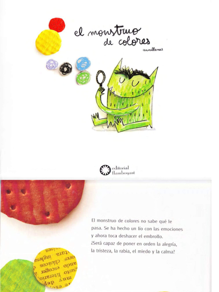 El Monstruo de Colores - Anna Llenas - PDF Versión 1 | PDF