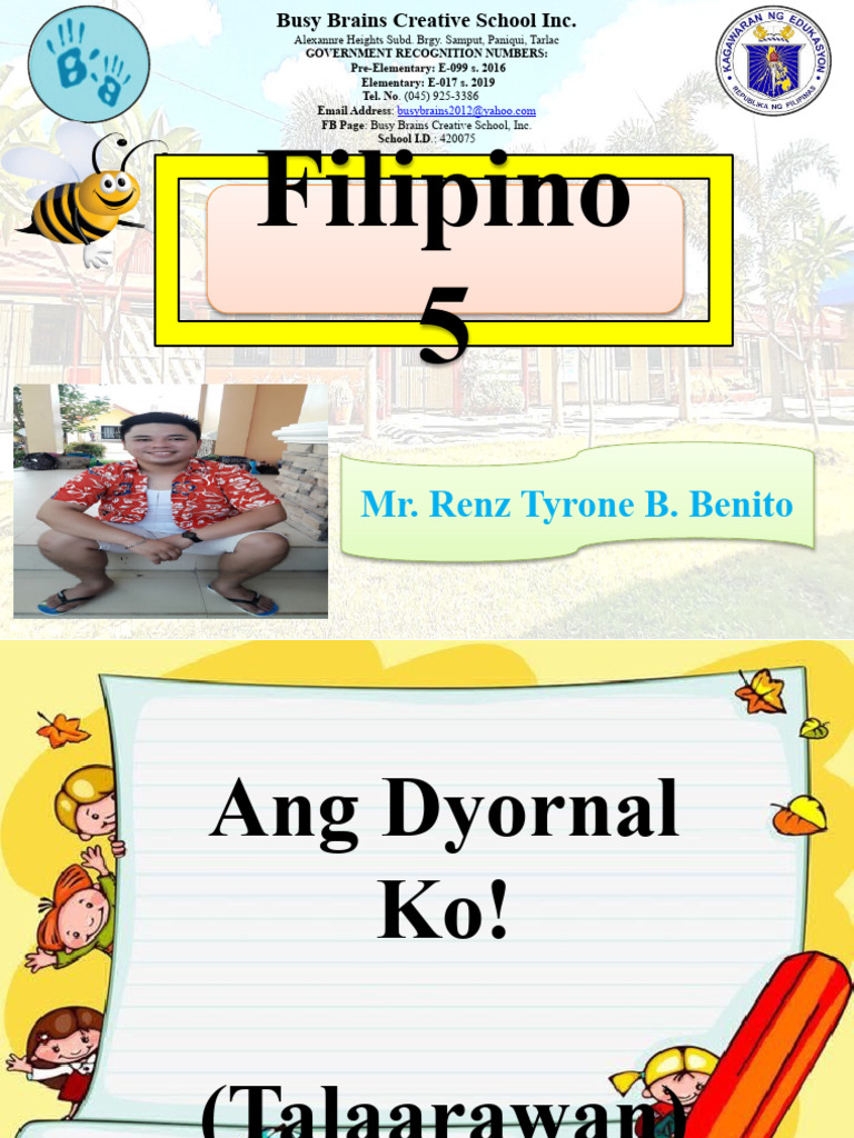 Ang Dyornal Ko Gr. 5 | PDF