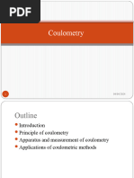 Principle and Instrumentation of Coulometry | PDF | Physical Chemistry ...