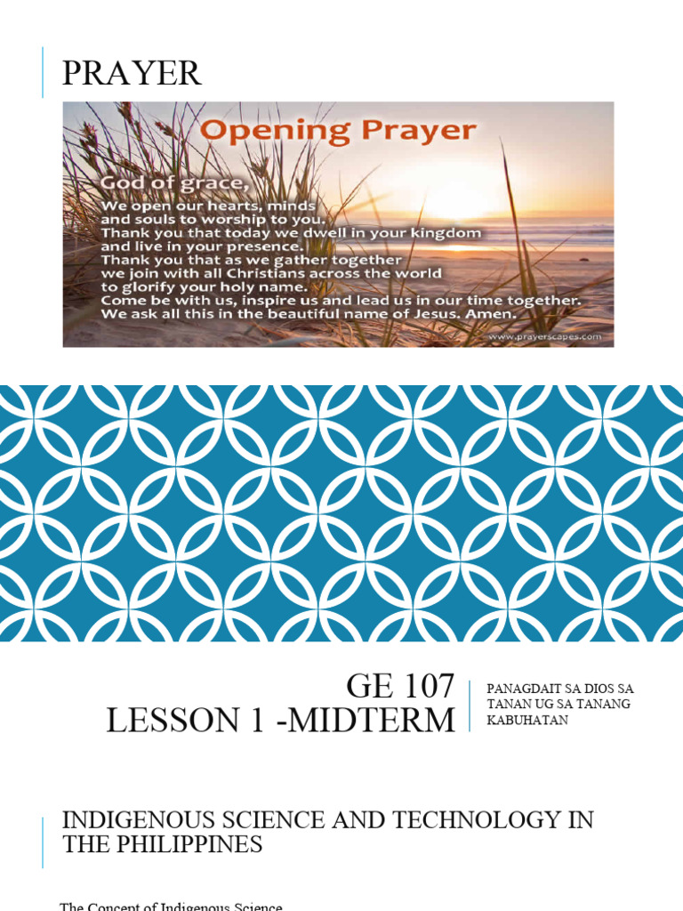 STS Midterm Lesson 1 | PDF | Science