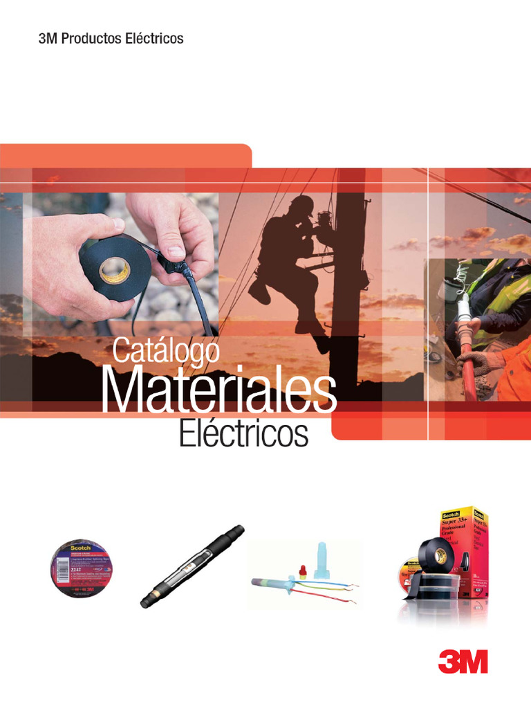 3M Productos Eléctricos. Catálogo. Materiales. Eléctricos - PDF | PDF