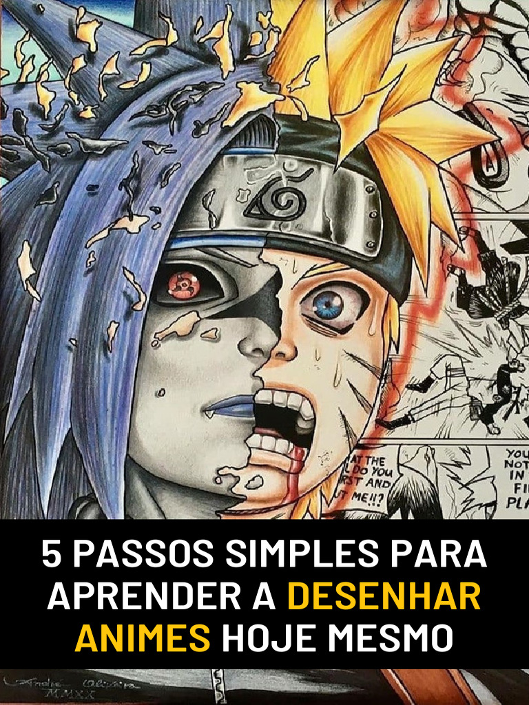 E Book Como Desenhar Animes Pdf Dinheiro Imagem