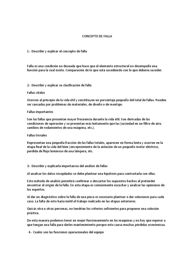 Definición y Análisis de Fallas Mecánicas | PDF | Histograma | Science
