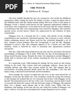 Analysis of "Sticks" by George Saunders | PDF