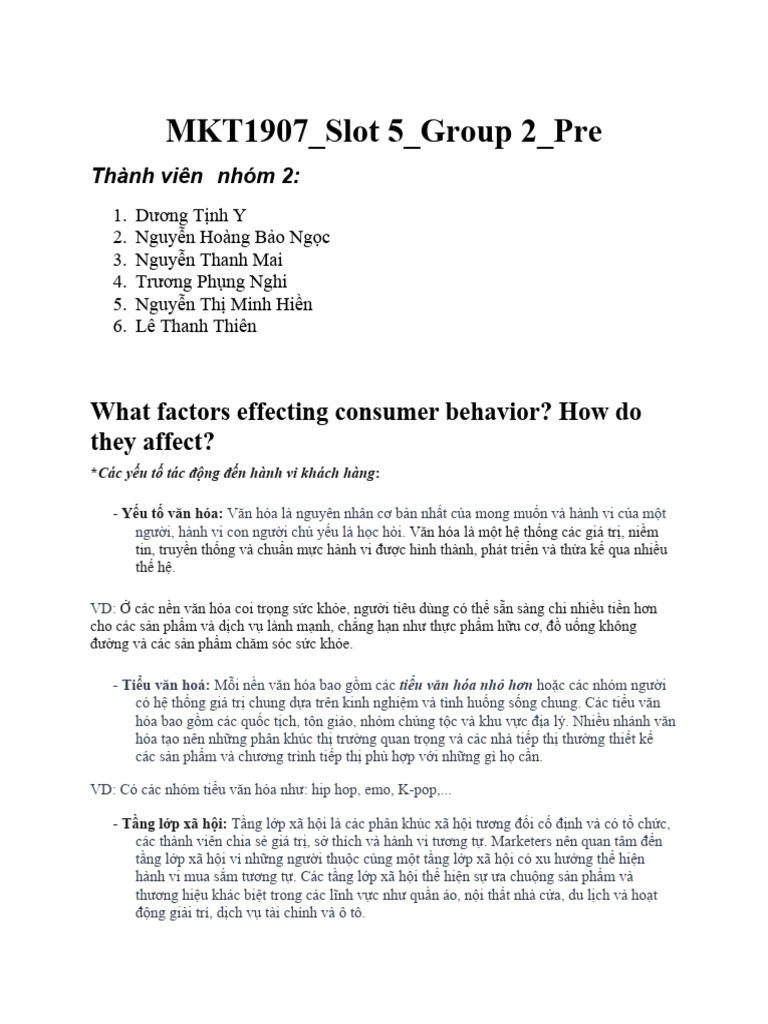 Preparation Slot 5 | PDF