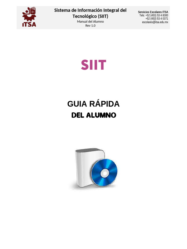 Siit Manual Alu Rev1 | PDF | Contraseña | Internet