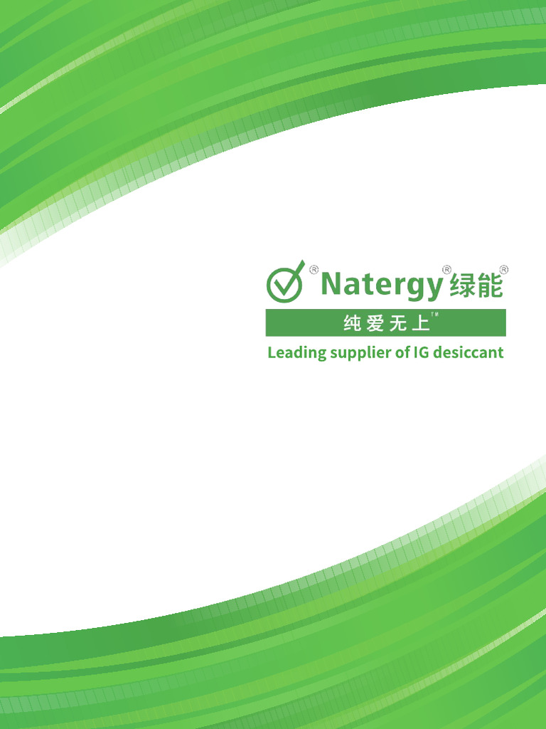 Desiccant-NATERGY BRAND | PDF