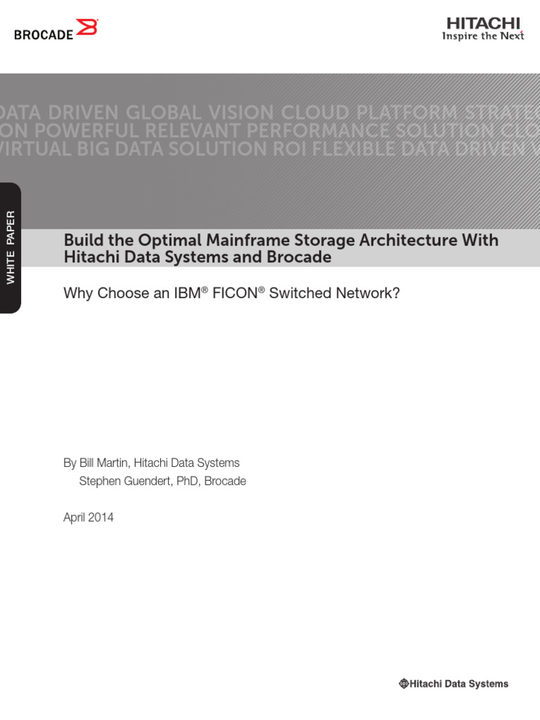 Brocade Hds Hitachi Build Optimal Mainframe Storage Architecture WP ...