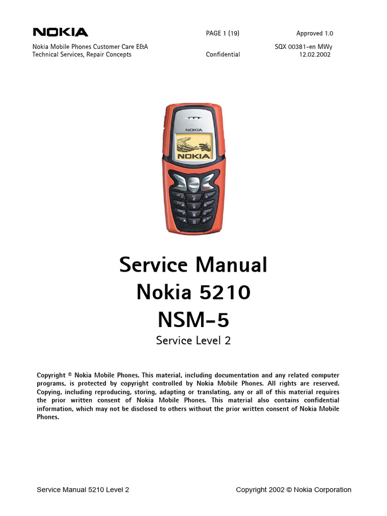 Service Manual of NSM-5 (Service Level 2) | PDF | Electrostatic ...