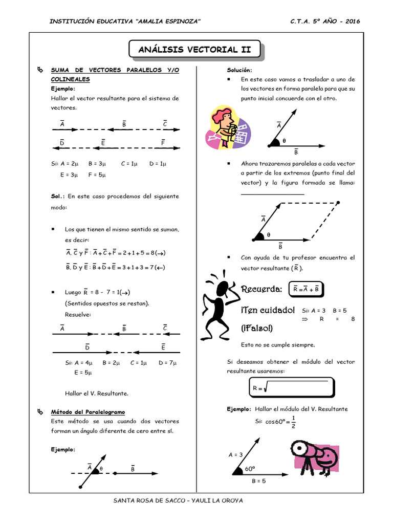 034 Análisis Vectorial | PDF | Vector Euclidiano | Geometria clasica