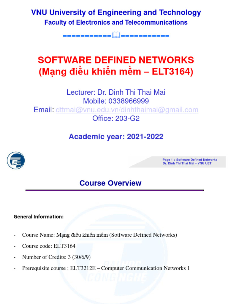 Course Overview - DTTMai | PDF