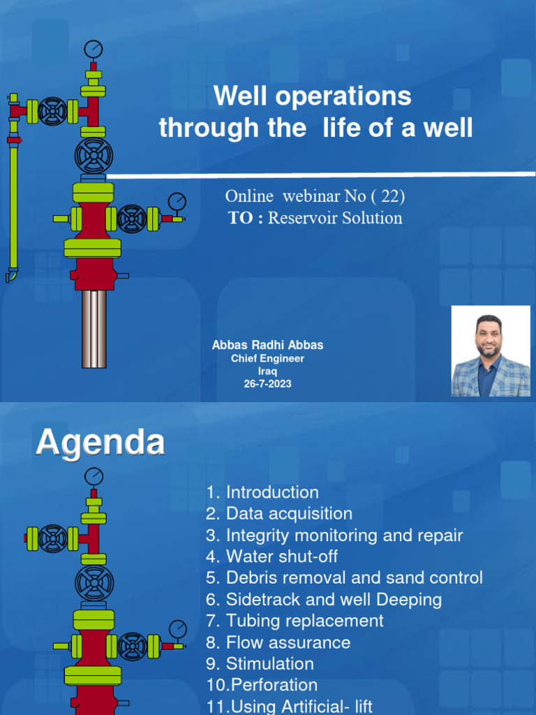 Oil Well Lifecycle and Operations Guide | PDF | Oil Well | Casing ...