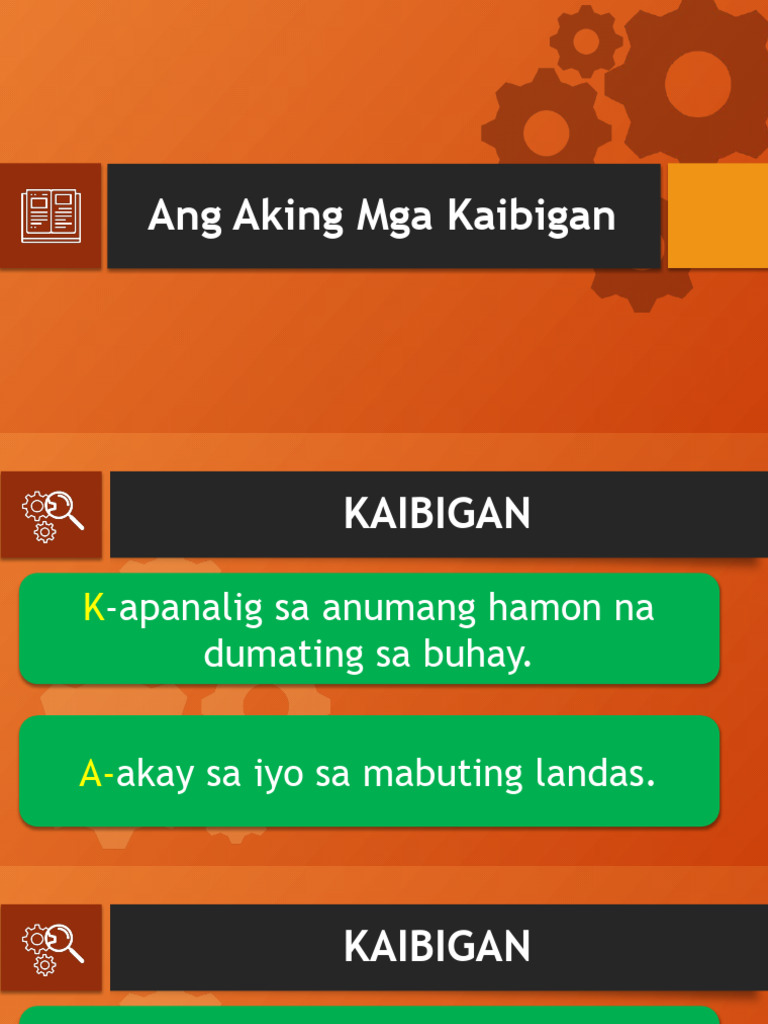 Ang Aking Mga Kaibigan | PDF