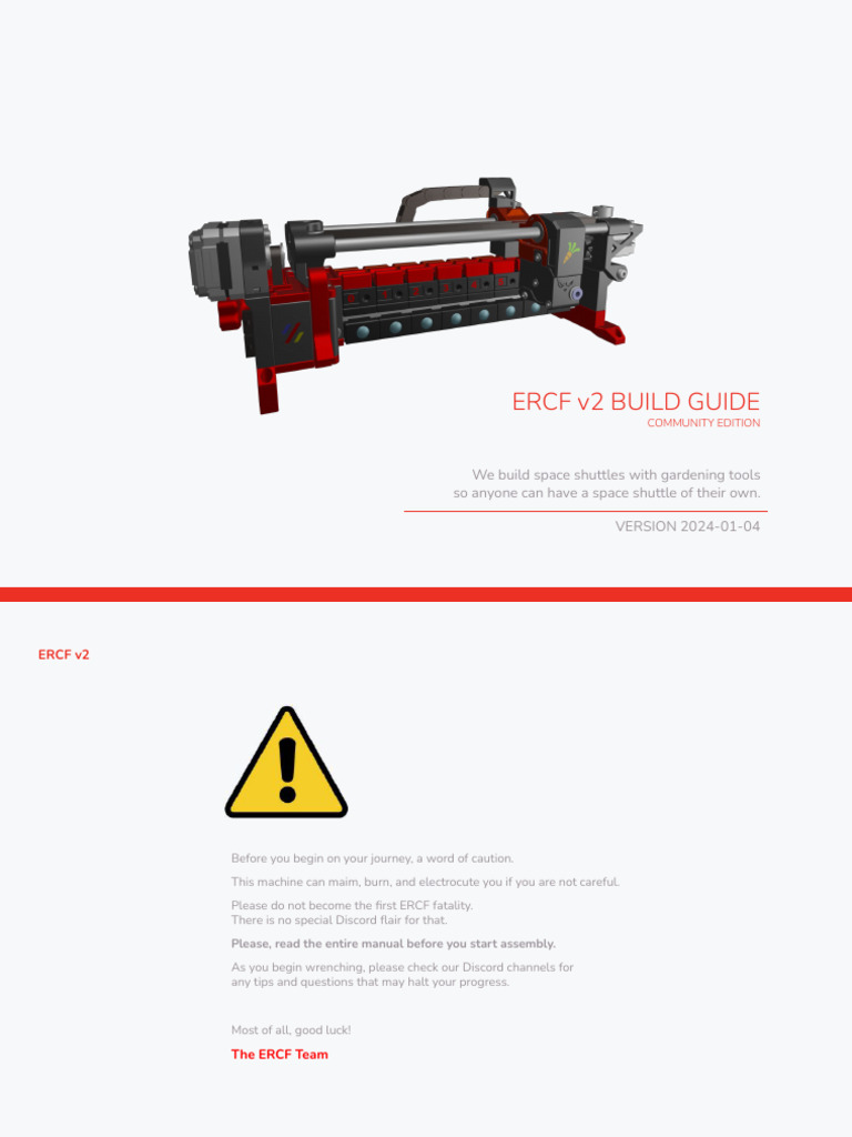 ERCF v2 Manual | PDF | Screw | Belt (Mechanical)