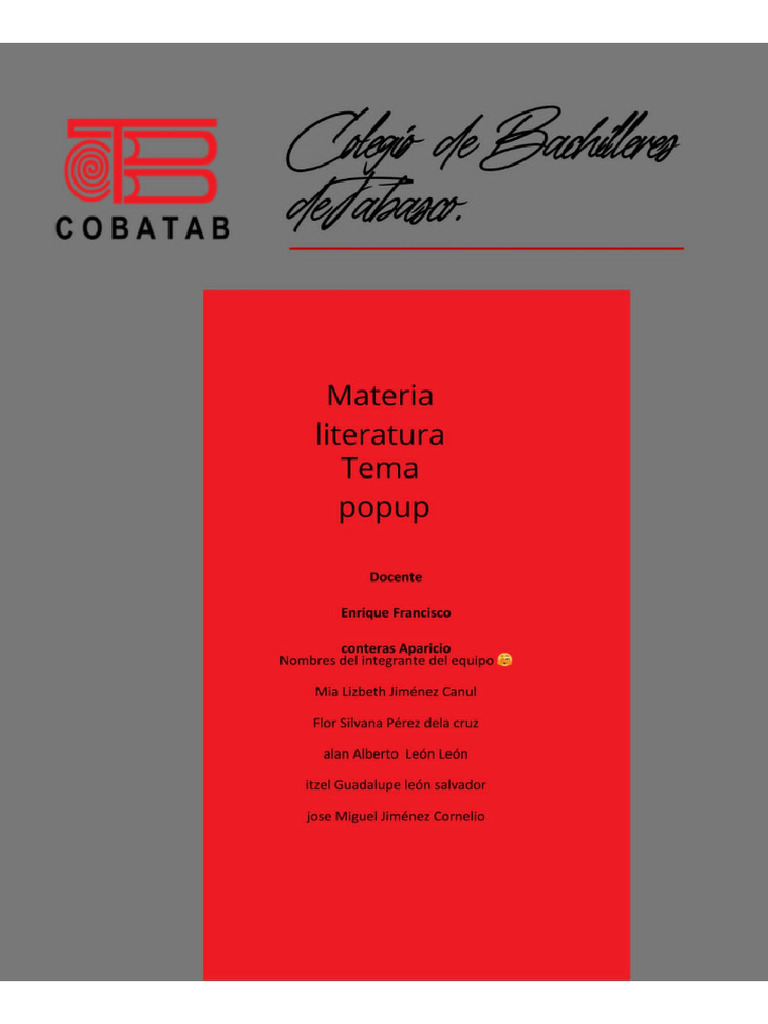 Pop Up | PDF