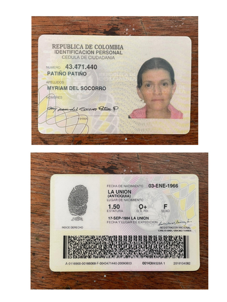 Cedula Acudiente | PDF