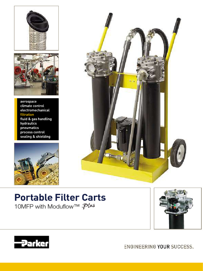Portable Filter Carts | Download Free PDF | Pump | Valve
